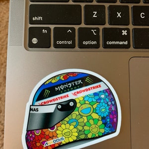 F1 Driver Max Verstappen's 2023 Season Helmet Sticker - Etsy