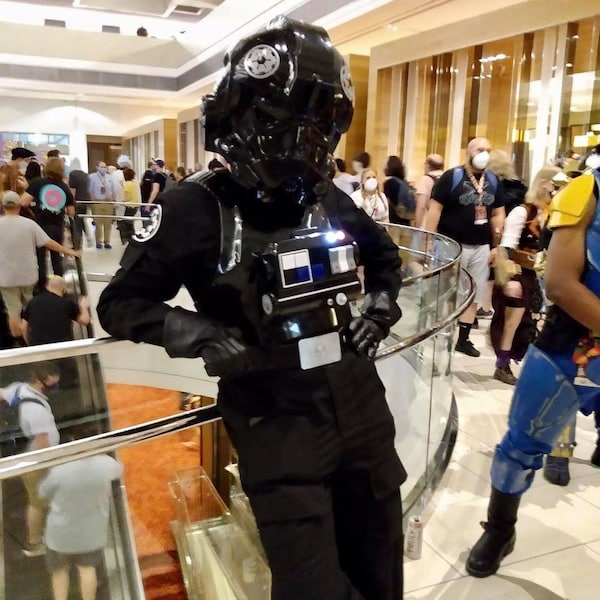 Star Wars Tie Fighter Pilot Inspired Replica Armor and Chest Box Kit (O ...
