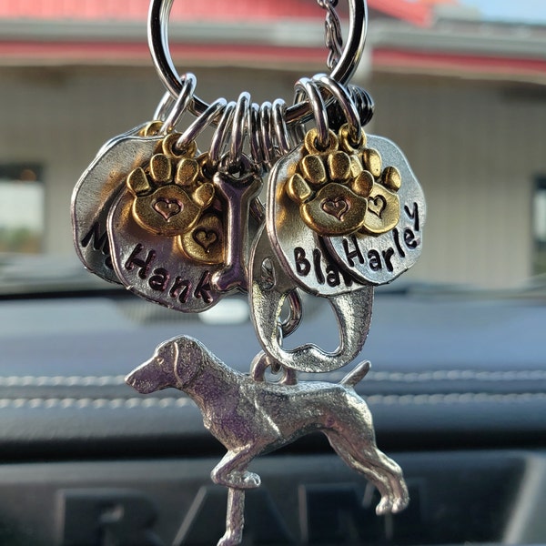 Pewter Name Plate Add-ons for Key Chains - Etsy