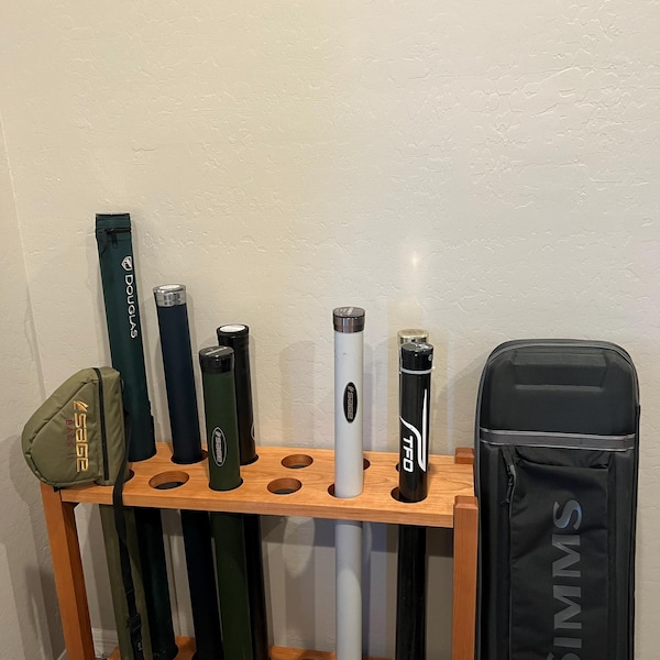 Fly Rod Tube Stand - Etsy