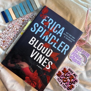 Romantasy and Romance Reader Ticket Bookmarks Gift for Book Lovers ...