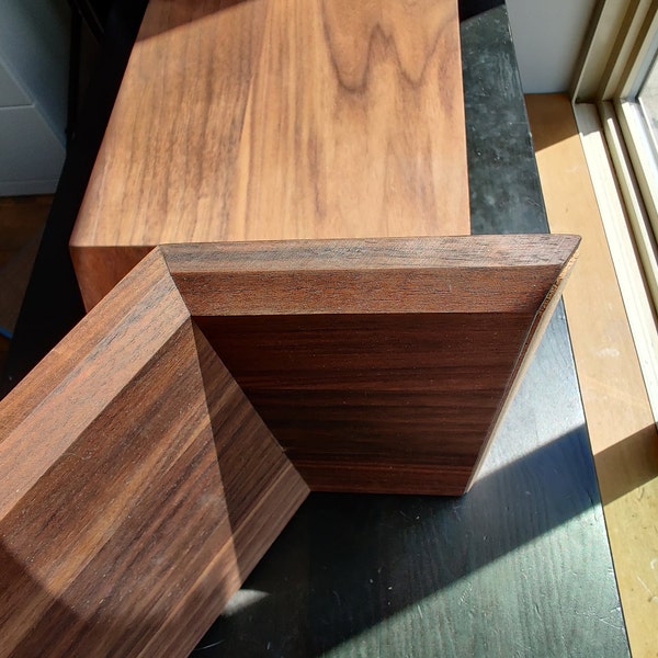 Real Wood Monitor Stand, Riser Imac Stand Computer Display Stand, Solid ...