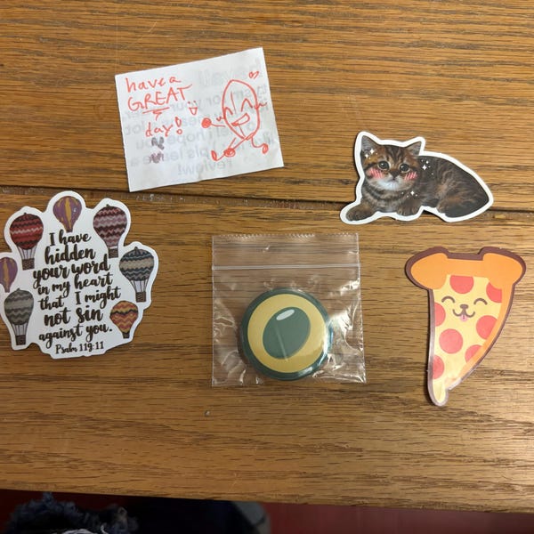 Bfb Fork Repellent Lollipop Buttons - Etsy