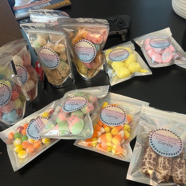 Freeze Dried Star Puffs, for Candy Lover, Freeze Dried Candy, Unique ...