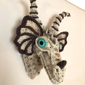 Guardian Dragon Crochet Wall Hanging Pattern Only - Etsy