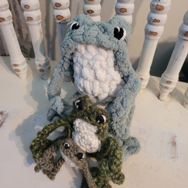 Dartsy the Poison Dart Frog/ No SEW, Super Quick Project. Crochet ...