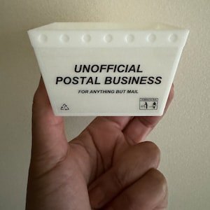 Mini Mail Tub Tote for Small Items - Etsy