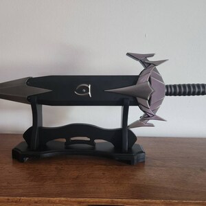 Hand-forged Infinity Sword Metal Infinity Blade Miniature Replica 30cm ...