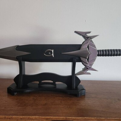 Hand-forged Infinity Sword Metal Infinity Blade Miniature Replica 30cm ...