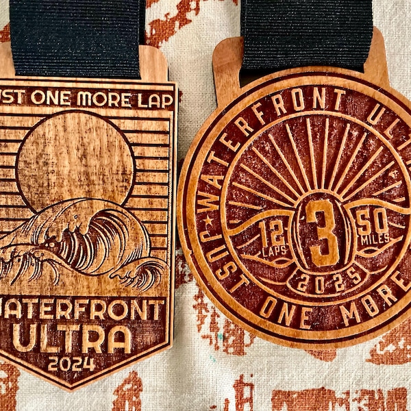 Custom Design . Wood Medal. - Etsy