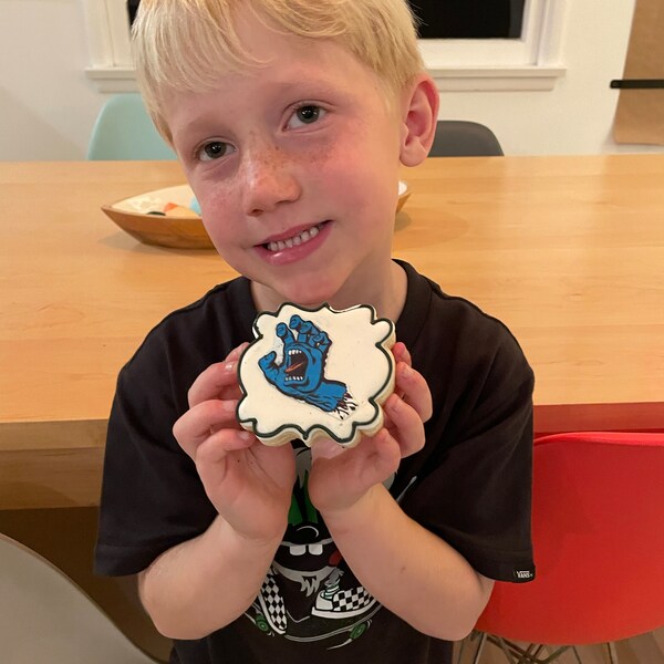 Classic Skateboard Brand Inspired Decorated Sugar Cookies - Etsy