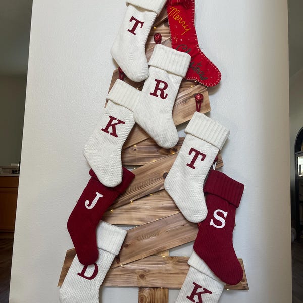 Stocking Tree (wall Mounted) - Etsy
