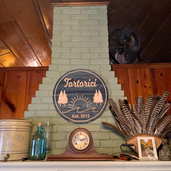 Custom Cottage Sign Wood Cottage Sign Anniversary Gift Welcome to Our ...