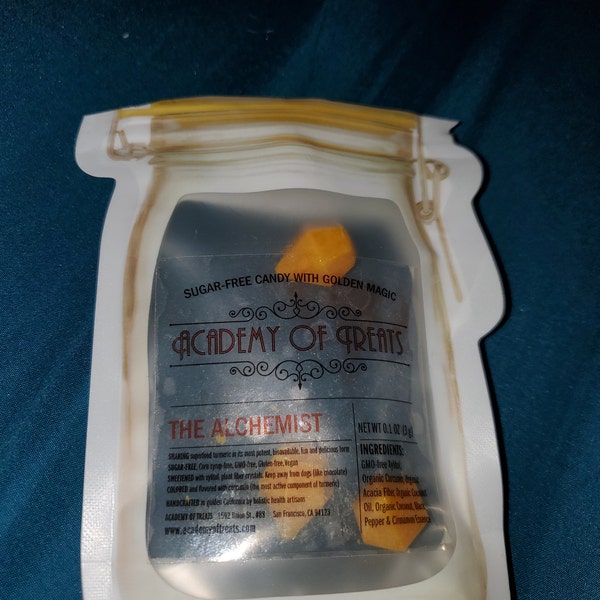 THE ALCHEMIST CANDY: Jewels With Superfood Turmeric, Coconut and Black ...