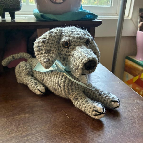 Driver Golf Club Cover, Chocolate Lab Cover, Crochet Golf Club Cover ...