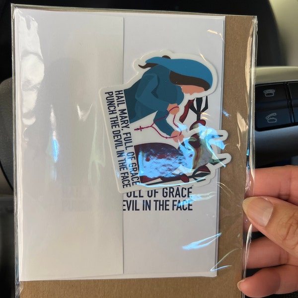 Hail Mary Full of Grace, Punch the Devil in the Face, MARY Vs. DEVIL ...