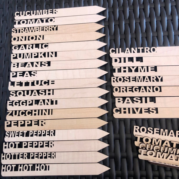 Garden Stake Plant Identifier. Eco Friendly Version Available ...