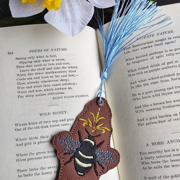 Digital File ~ Embroidered Best Uncle Ever Fob Bookmark Design for ...