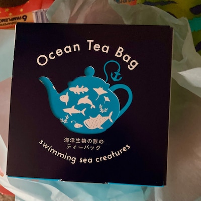 Manta Ray Tropical Mango Tea Bag Ocean Teabag - Etsy