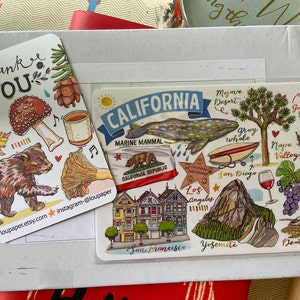 California State Postcard. - Etsy