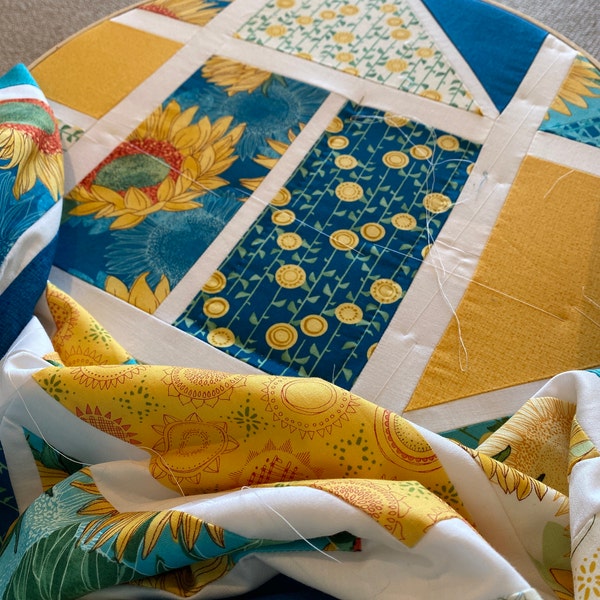 Quilt Pattern downloadable Digital PDF of FRINGE Quilt by Robin Pickens ...