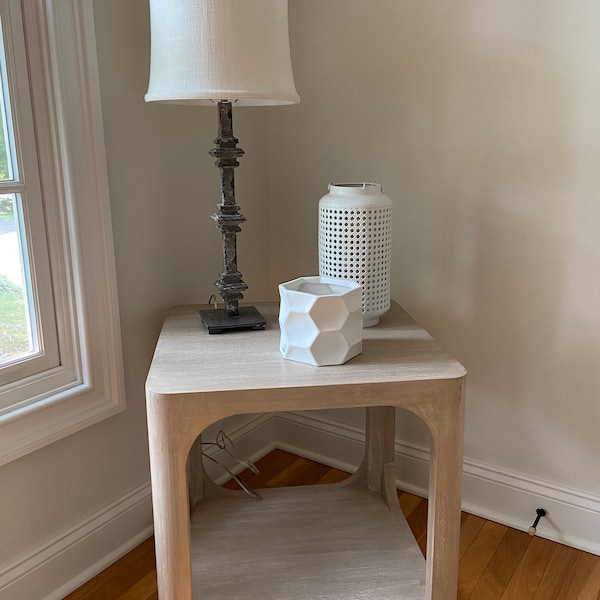 28" Tall Unique Square Collar Farmhouse Style Handmade Iron Table Lamp ...