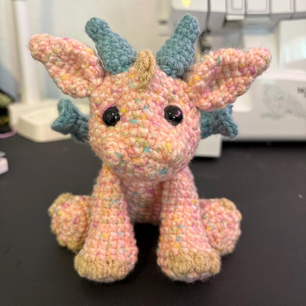 Cato the Dragon Snuggler/lovey Amigurumi Crochet Pattern - Etsy