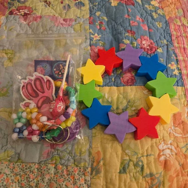 XL Star Shaped Costume Kandi Bracelet - Etsy