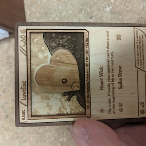 Custom Wooden Pokemon Cards - Etsy