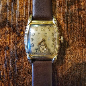 Vintage Vmac Mens Watch Rare Runs Well Edward A Waldman Movement ...