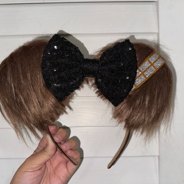 Chewbacca Mouse Ears, Chewbacca Ears, Star Wars Mouse Ears, Star Wars ...