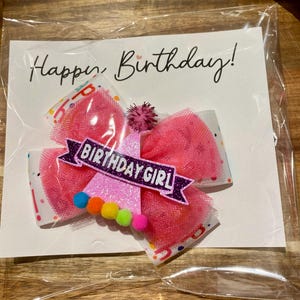 Cowboy Birthday Hair Bow, Cowgirl Birthday, Pink Cowboy, Pink Cowgirl ...