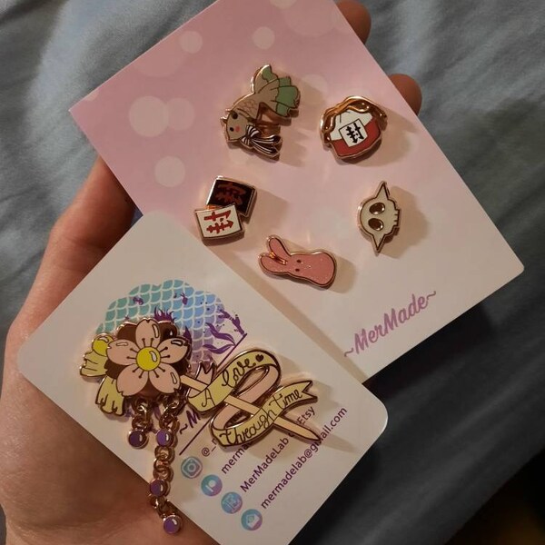 Hanako Kun Hard Enamel Pins - Etsy