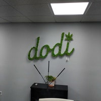 Wall Moss Office Sign, Vertical Moss Art, Natural Office Wall Decor ...