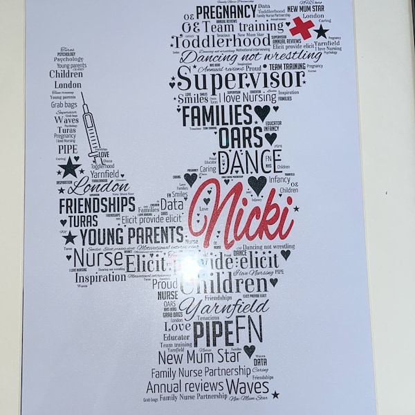 Retirement Card for Nurse - Leaving Gift for Nurses - Personalized ...
