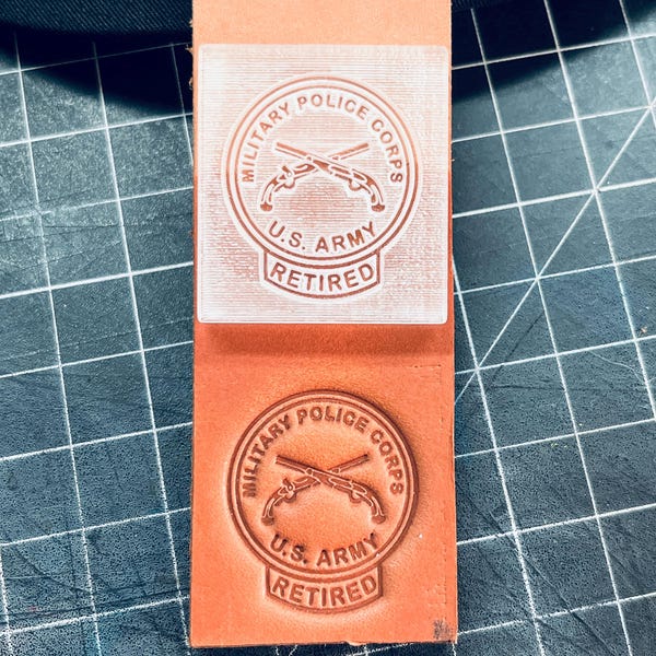 Custom Leather Stamp - Acrylic/3d Printed Leather Stamps | Maker's Mark ...