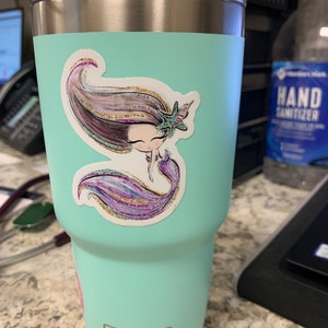 Amelia Mermaid Girl Decal Under the Sea Hawaii - Etsy