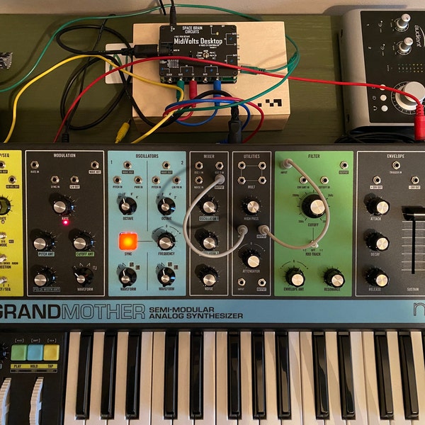 Midivolts Desktop - Polyphonic 4 Voice Midi to CV Controller - Etsy UK