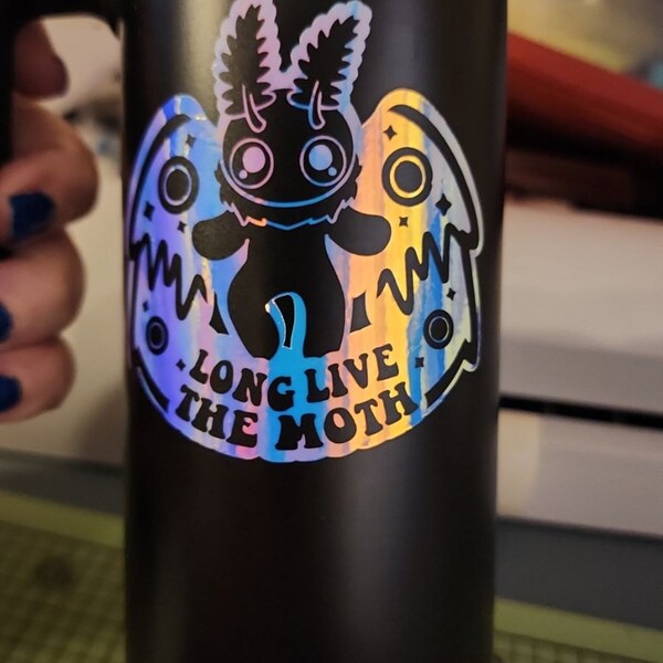 Cute Mothman SVG Decal, Long Live Mothman West Virginia, Printable ...