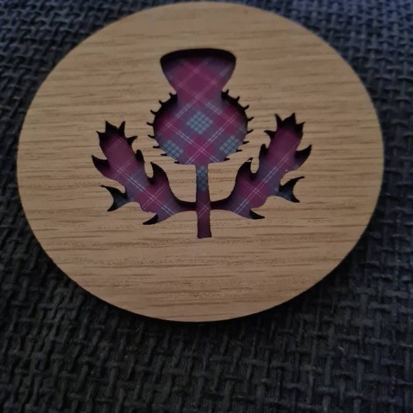 Wooden Scottish Coasters - Etsy