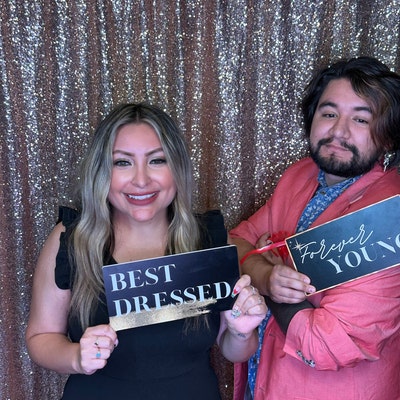 Prom Photo Booth Props 9 Piece both Sides - Etsy