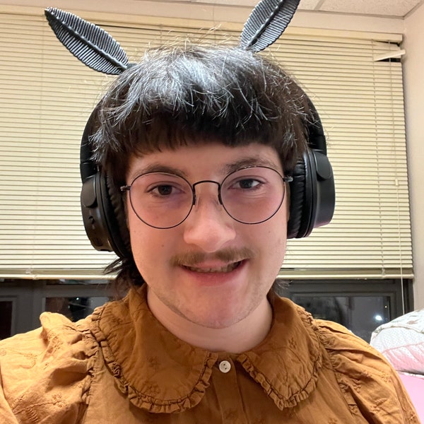 Moth Antenna Headphone Attachment - Moth Costume Headset Horns ...