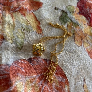 Star Locket Pendant Necklace 18mm - Etsy