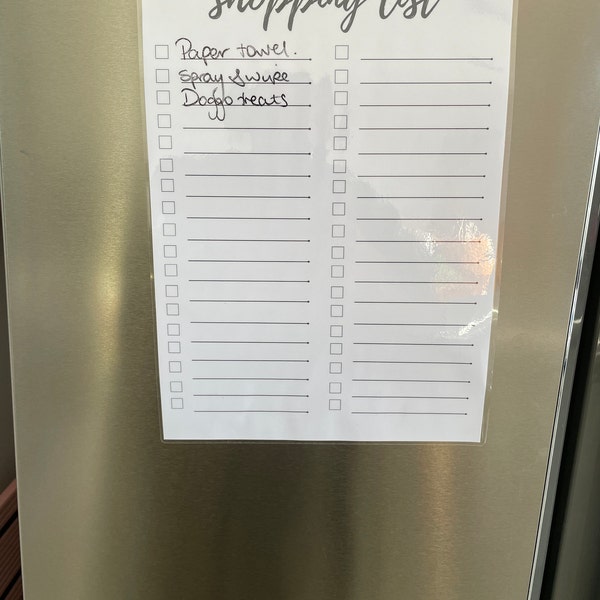 Digital Download Shopping List Printable Store List Shopping List ...