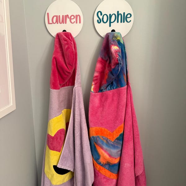 Backpack Holders, Book Bag Hanger, Round Backpack Hooks, Kids Room ...