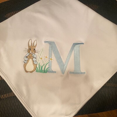 The Tale of Peter Rabbit Alphabet 4 Inch 26 Letters Embroidery Machine ...