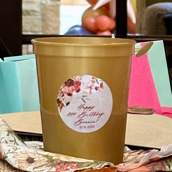 Printable OR Printed Autumn Floral Wedding Stickers in Rust and Cream ...