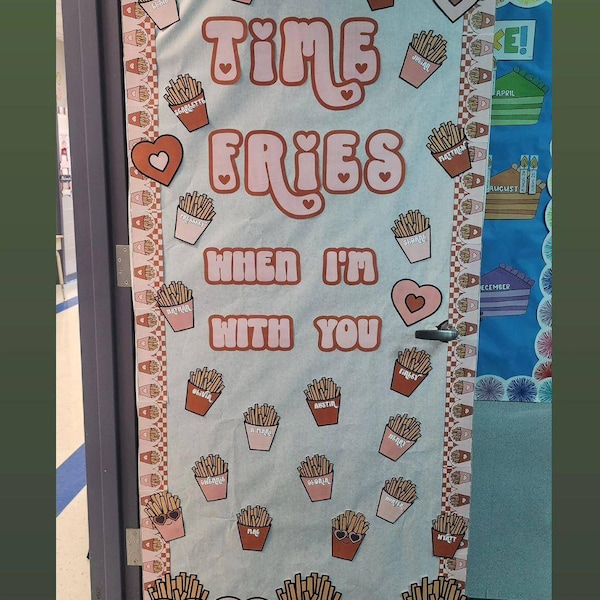 Retro Pastel Bulletin Board Borders, Smile Face Daisy, Varsity ...