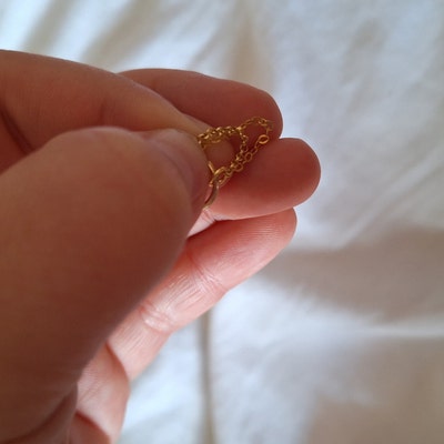 Dangle Chain Hidden Helix, Hidden Helix Chain, Cartilage Chain, Gold ...