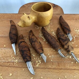 Wood Carving Hook Knife Leather Sheath for Spoon Carving | Etsy